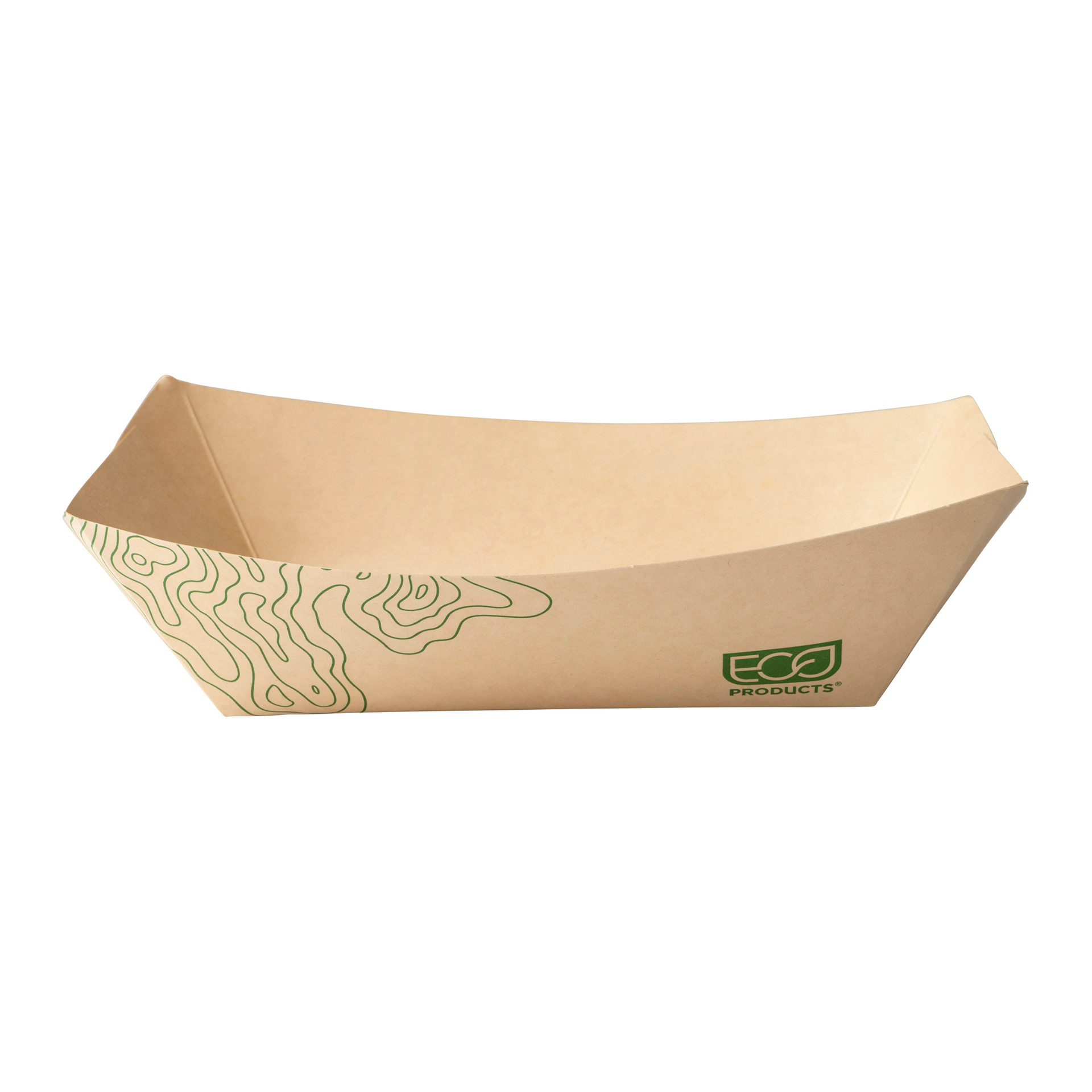 3lb Paper Food Tray, FSC