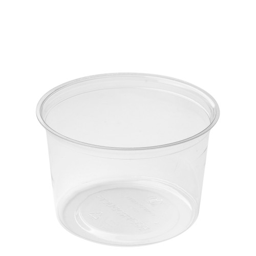 16oz Round Deli Container, Clear