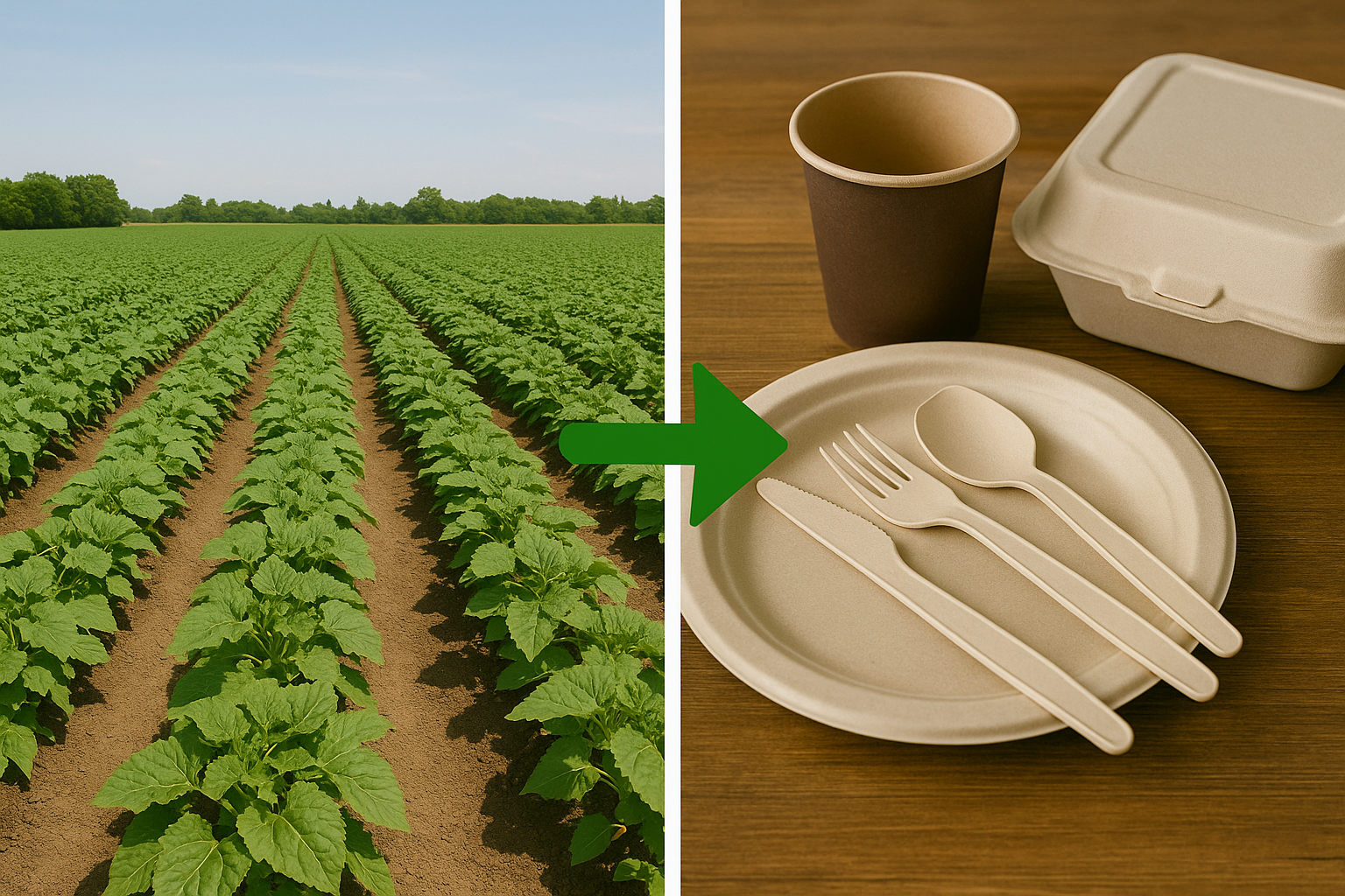 How Compostable Products Are Made: From Plants to Packaging ...