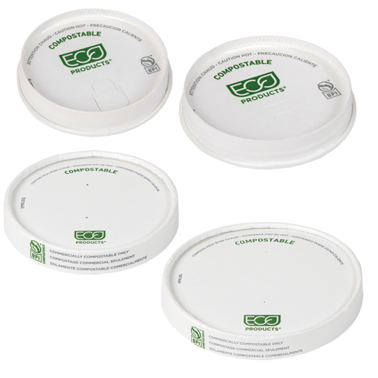 New Products: Paper Lids for Hot Cups & Soup Cups - EcoProducts.com