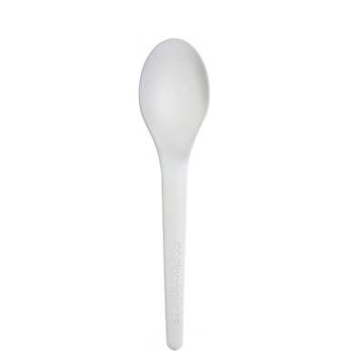 6in Plantware®Spoon, White