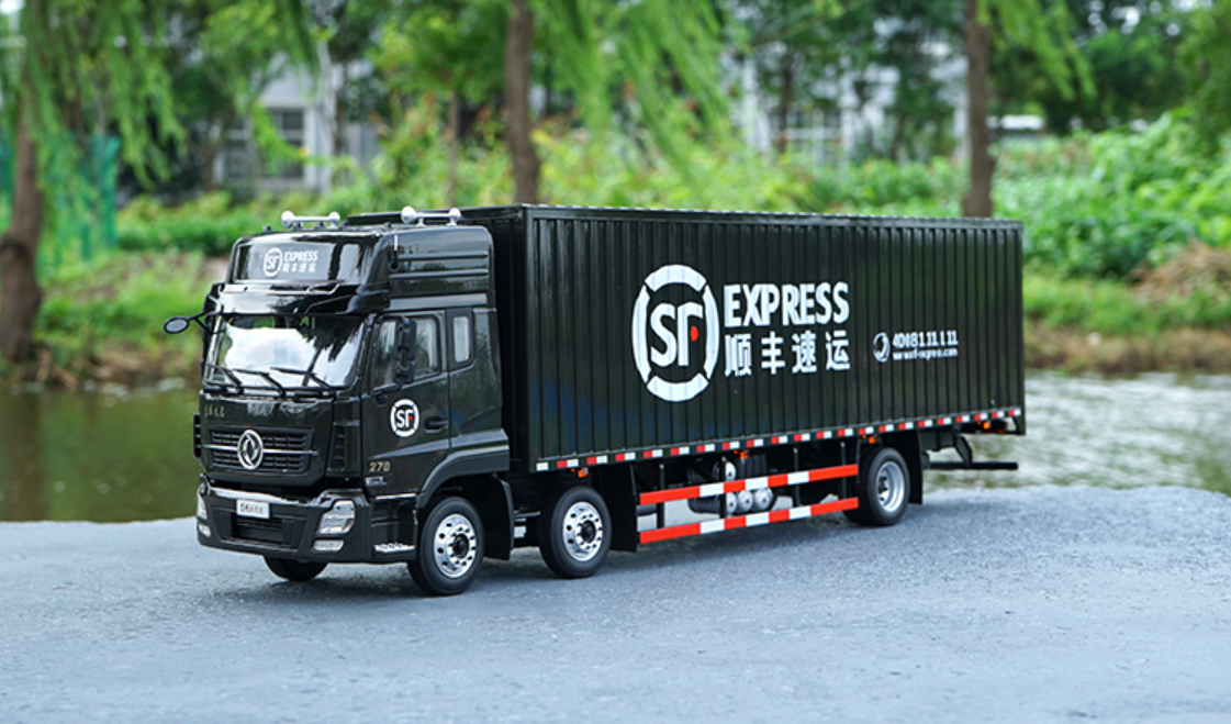 1/24 Dongfeng SF Shunfeng Express Delivery Truck - LIVECARMODEL.com