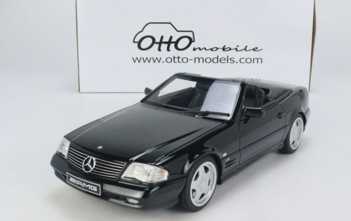 1/18 OTTO 1991 Mercedes-Benz AMG SL73 R129 Convertible (Black) Limited ...
