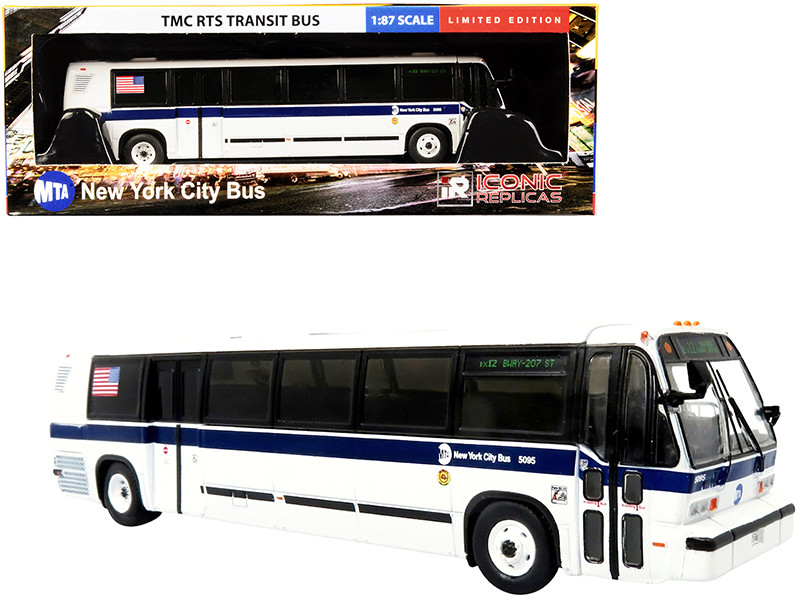 TMC RTS Transit Bus #Bx12 "Inwood Bway-207 Street" MTA New York City ...