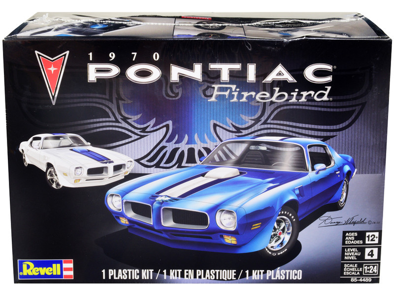 Level 4 Model Kit 1970 Pontiac Firebird 1/24 Scale Model by Revell ...