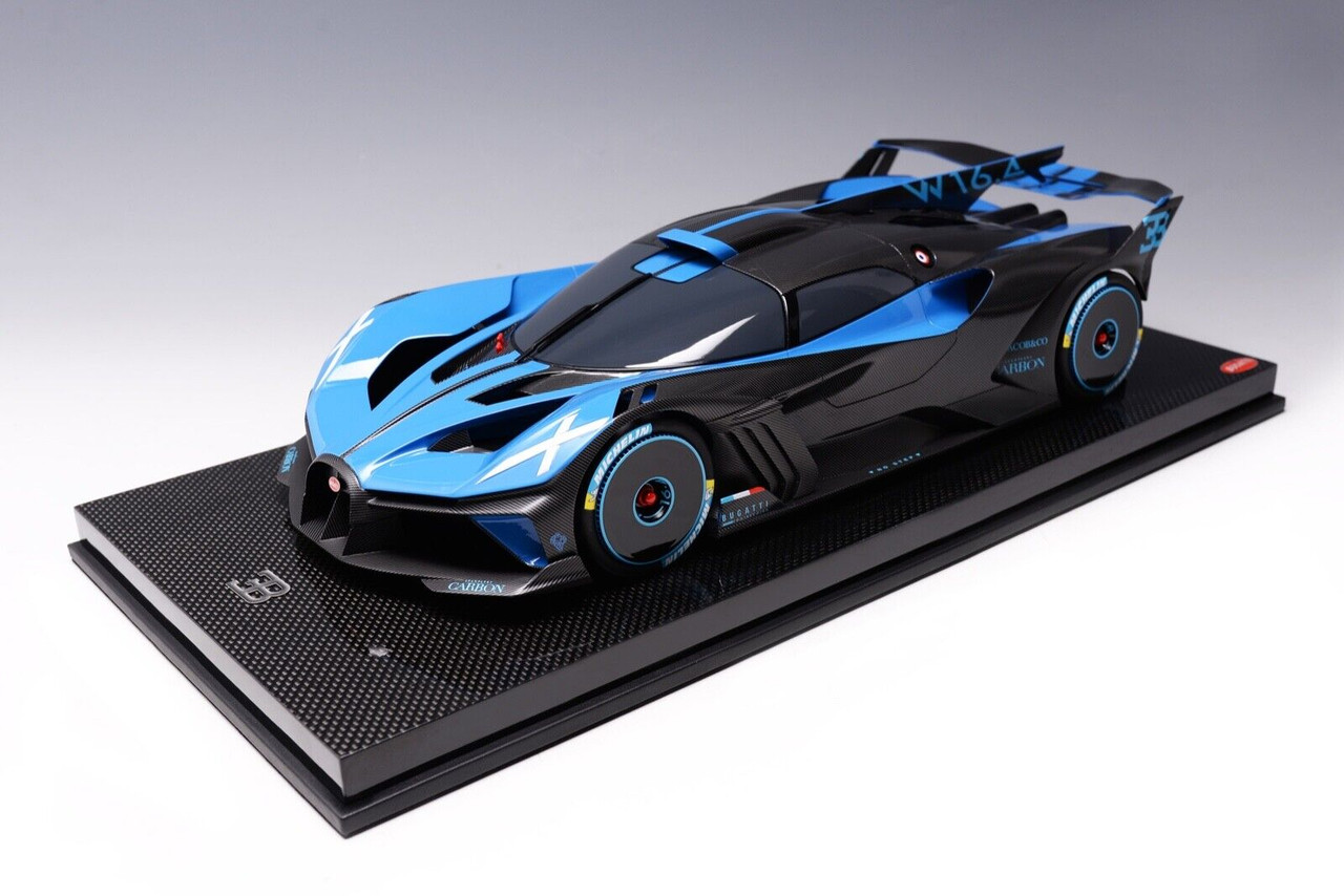 1/12 Bugatti Bolide (Carbon Bugatti Blue) Resin Car Model Limited 15 ...