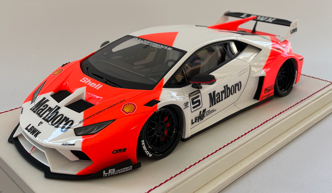 1/18 Davis & Giovanni DG Lamborghini Huracan LB Performance GT Marlboro ...