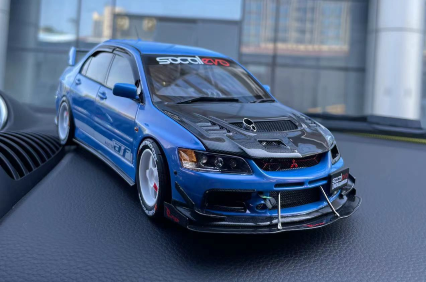 1/18 SUPER A Mitsubishi Lancer Evolution lX JDM edition Diecast full ...