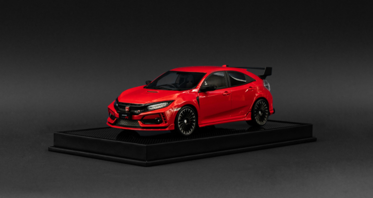 1/18 POPRACE FK8 Mugen Civic Type R Red - LIVECARMODEL.com