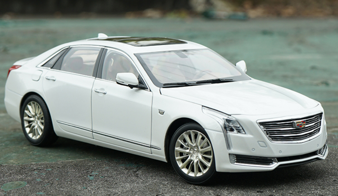 1/18 Dealer Edition 2019 Cadillac CT6 (White) Diecast Car Model ...