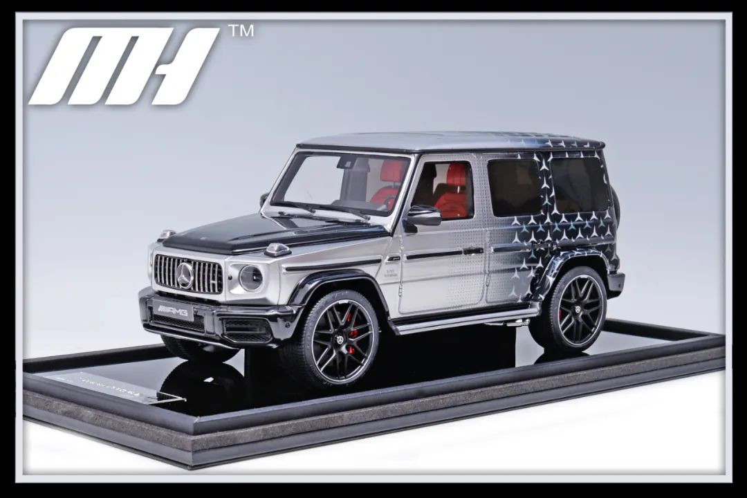 1/18 Motorhelix Mercedes-Benz G63 AMG Mercedes Star Version Resin Car ...
