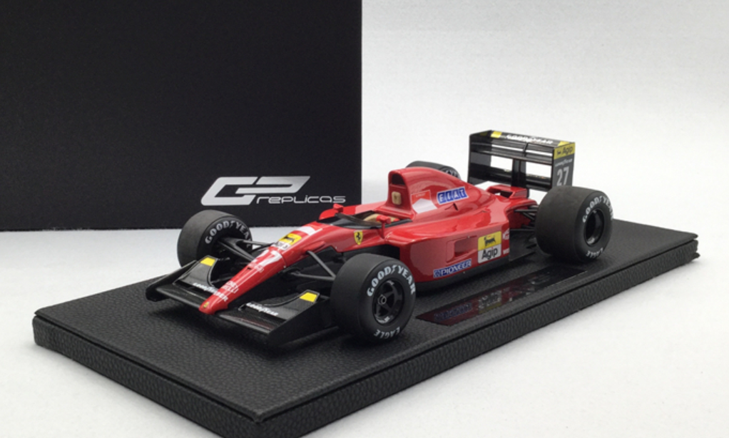 1/18 GP Replicas Ferrari 643 1991 #27 Car Model - LIVECARMODEL.com