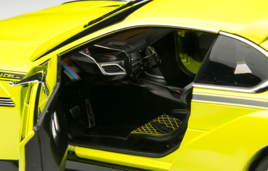 1/18 BMW 3.0 CSL Hommage Concept (Yellow) Diecast Car Model ...