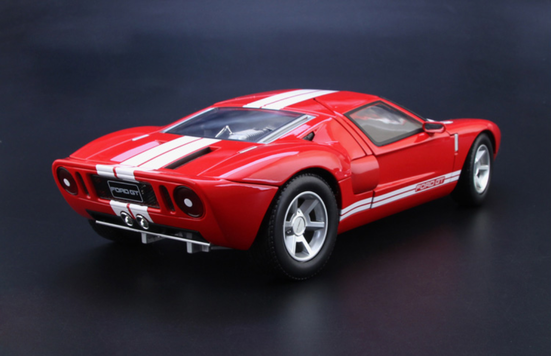 1/12 Motormax Ford GT (Red) Diecast Car Model - LIVECARMODEL.com