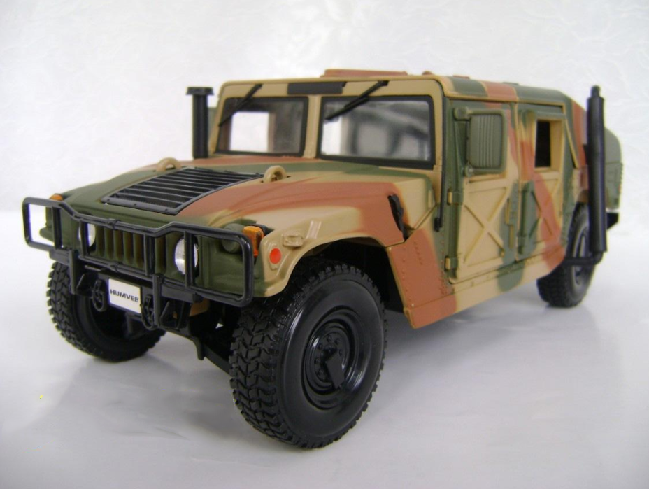 1/18 Maisto Hummer Humvee Camouflage Diecast Car Model - LIVECARMODEL.com