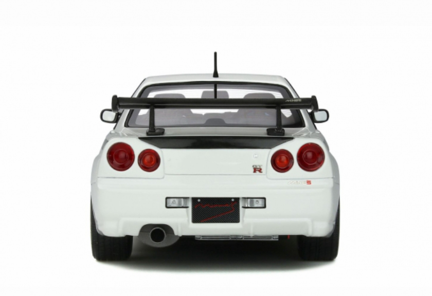 1/18 OTTO Nissan GTR GT-R R34 Mine'S MINES Enclosed Car Model Limited ...