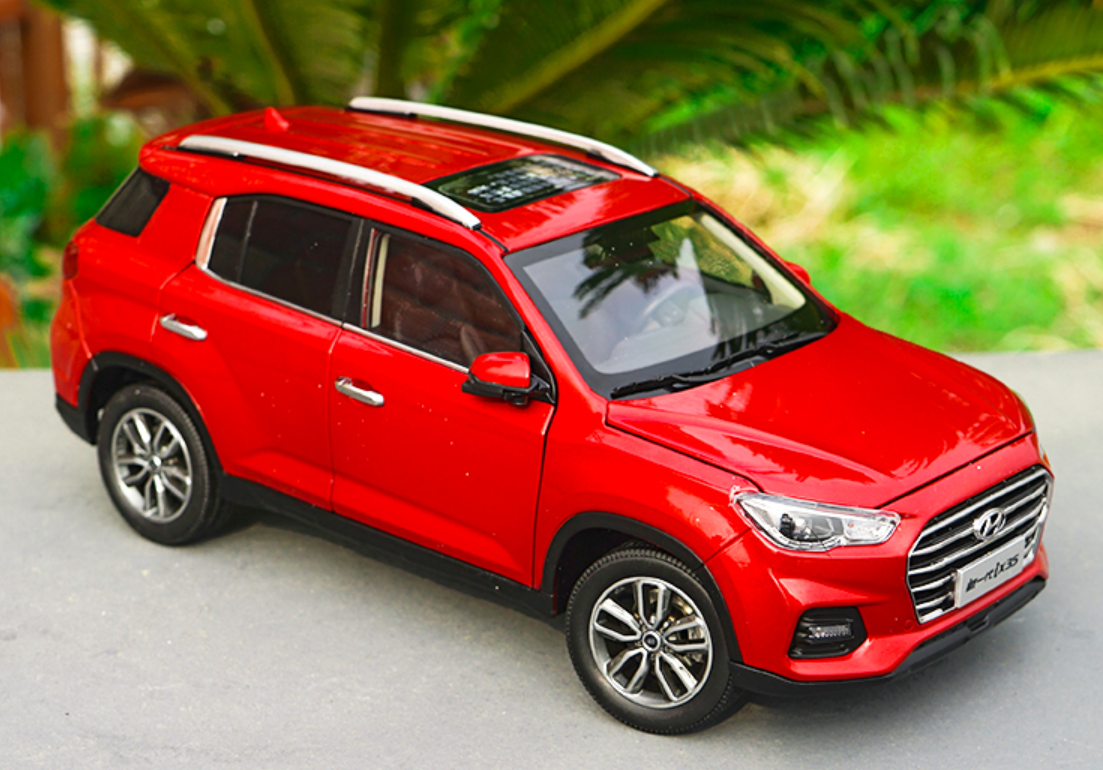 1/18 Dealer Edition 2018 Hyundai Tucson / ix35 (Red) Diecast Car Model ...