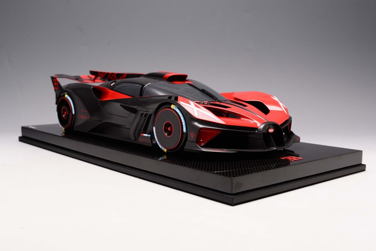 1/12 Bugatti Bolide (Carbon Bugatti Red) Resin Car Model Limited 5 ...