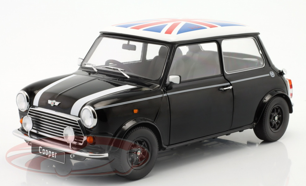 112 Kk Scale Mini Cooper Rhd Black Diecast Car Model