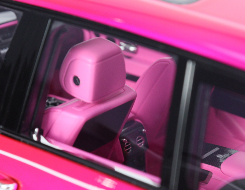 Hot Pink Car Interior