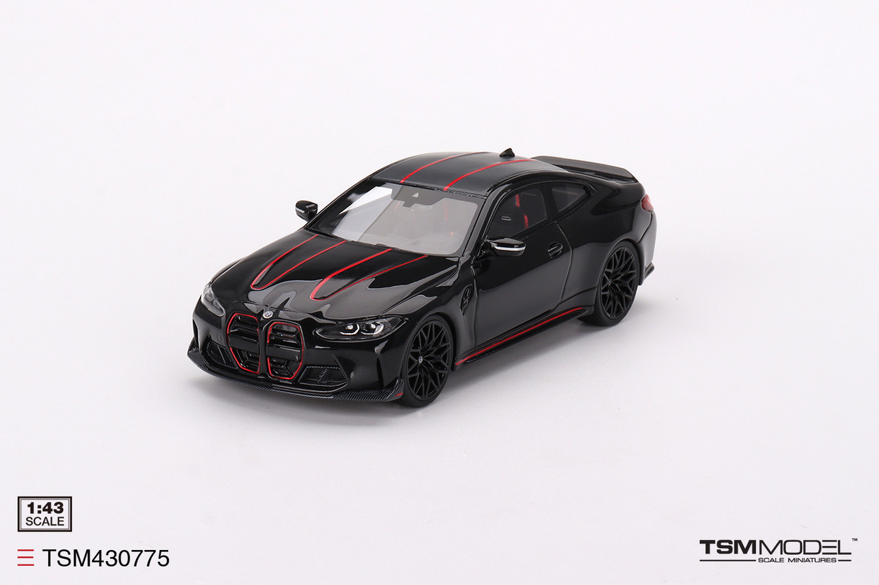 1/43 TSM BMW M4 G82 CSL (Sapphire Black) Car Model - LIVECARMODEL.com