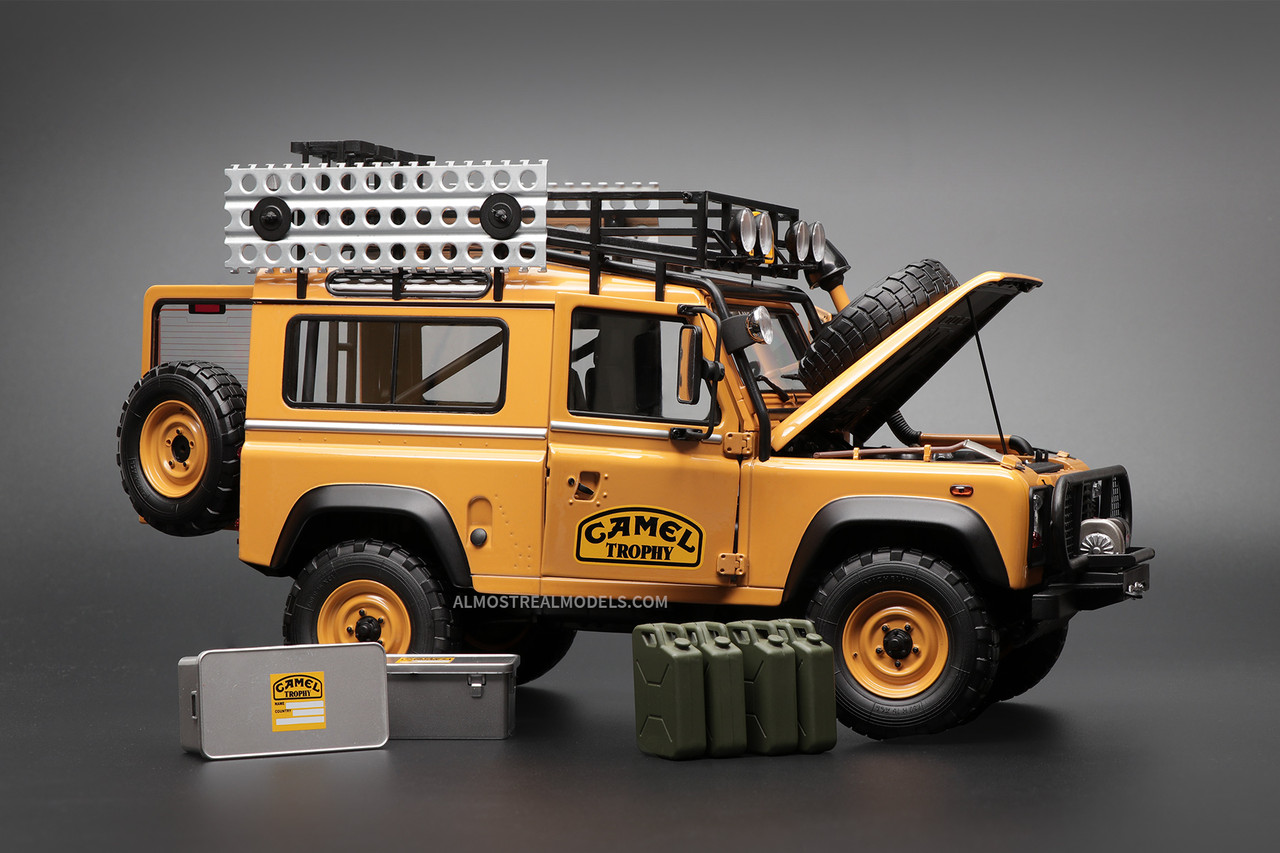 1/18 AR Almost Real Land Rover Defender 90 “Camel Trophy” Borneo ...