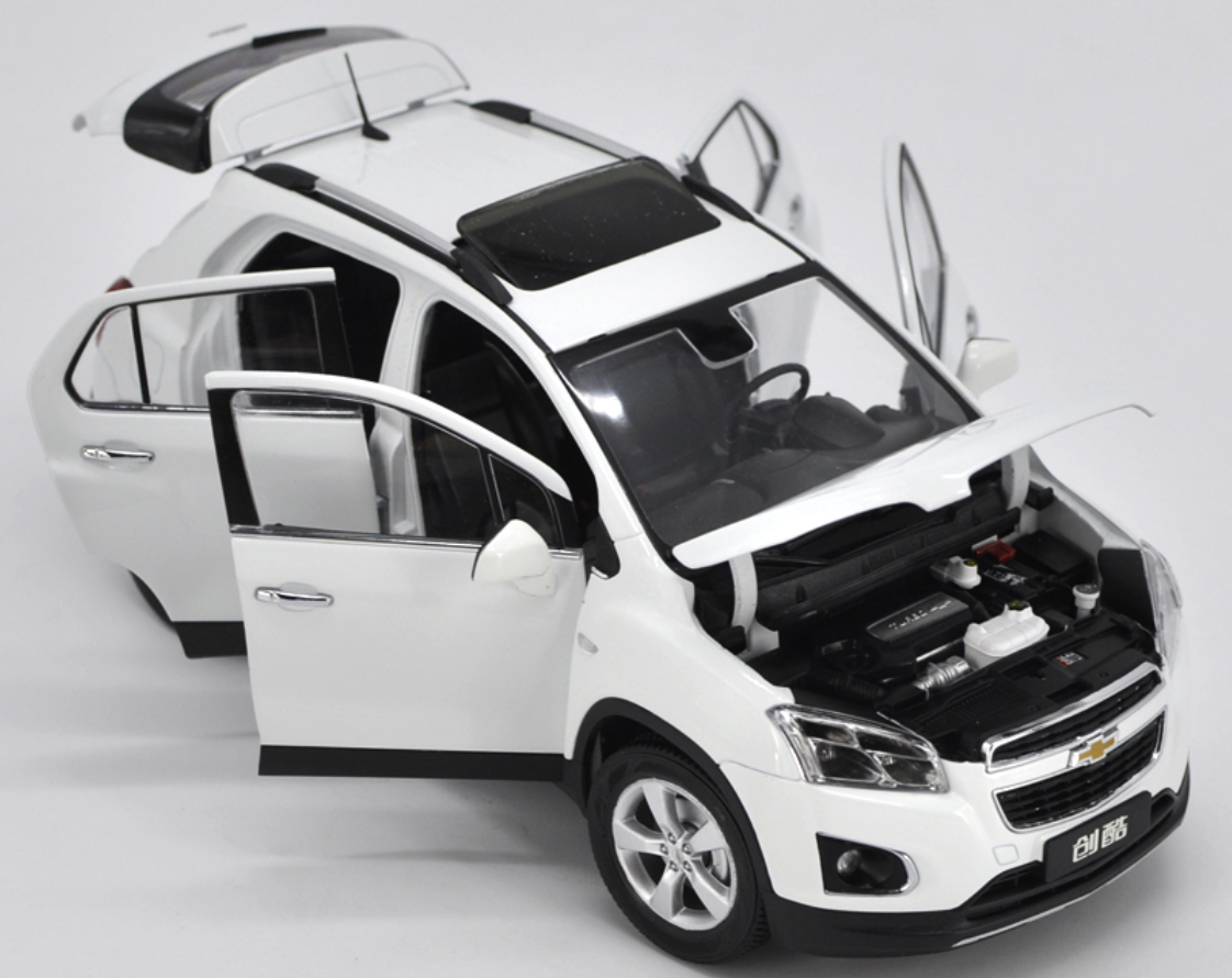 1/18 Dealer Edition Chevrolet Chevy TRAX (White) Diecast Car Model ...