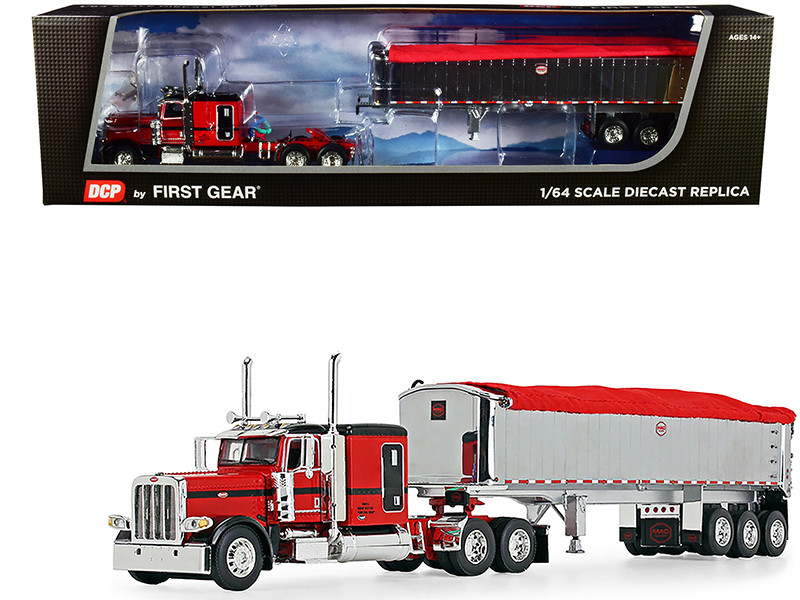 Peterbilt 389 with 63" Flattop Sleeper Cab and MAC Coal End Dump Framed ...