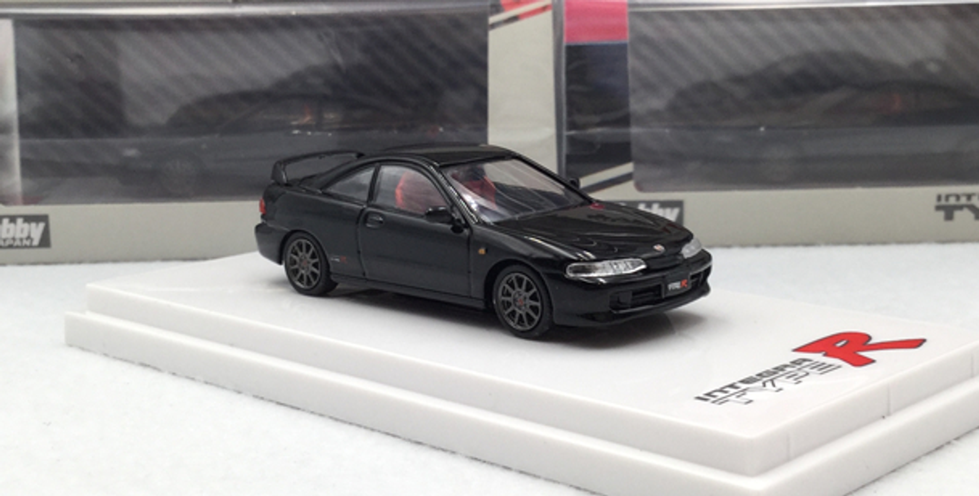 1/64 Hobby Japan Honda Integra Type R (DC2) Black - LIVECARMODEL.com