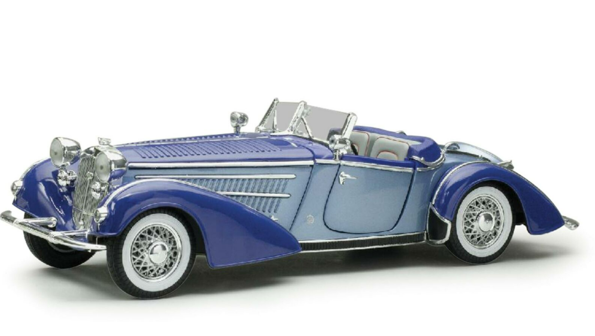 1/18 Sunstar 1939 Horch 855 Roadster Diecast Car Model - LIVECARMODEL.com