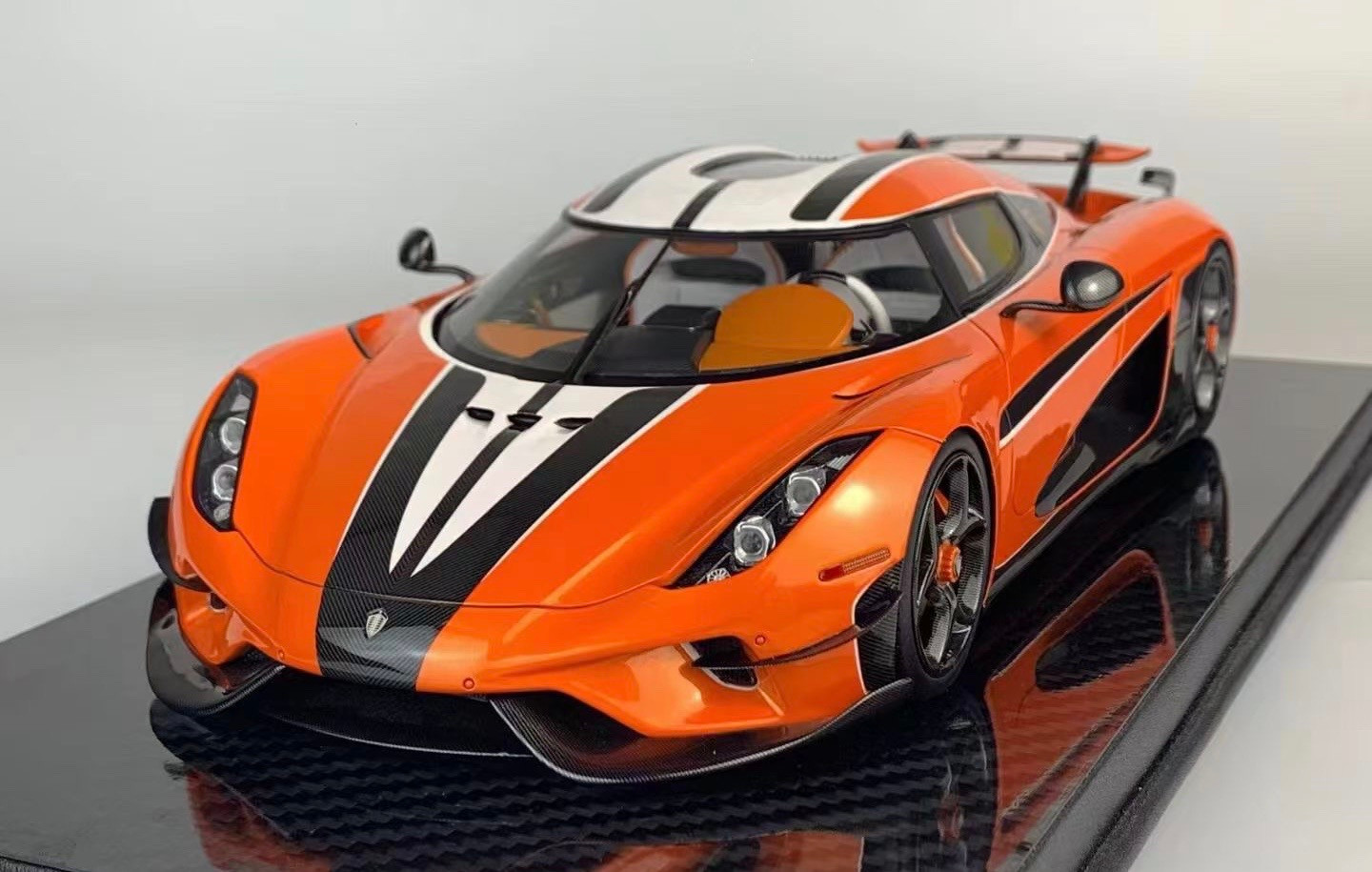1/18 Frontiart Koenigsegg Regera (Orange) Resin Car Model Limited 399 ...