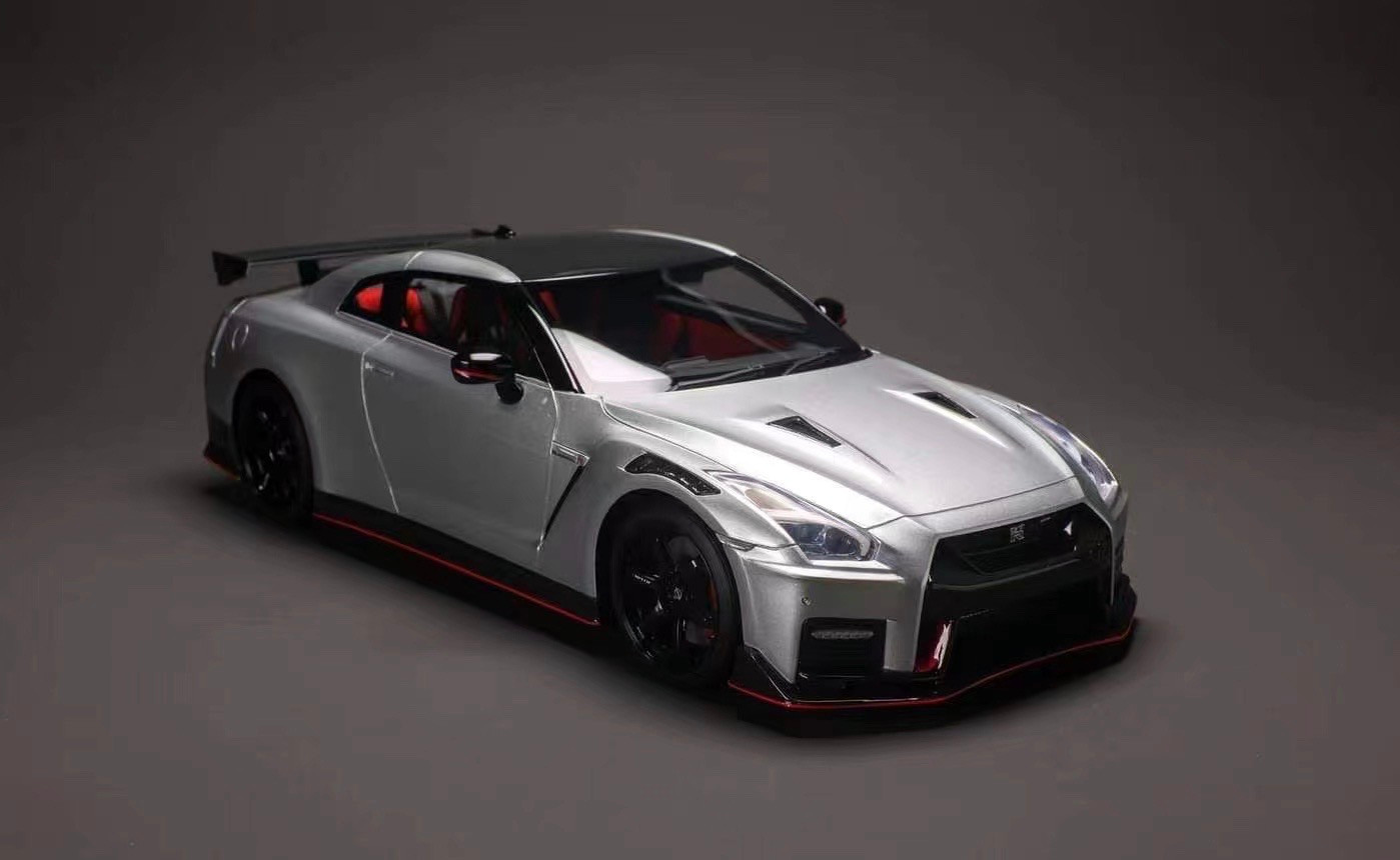 1/18 Onemodel 2020 Nissan GT-R GTR R35 Nismo (Silver) Resin Car Model ...