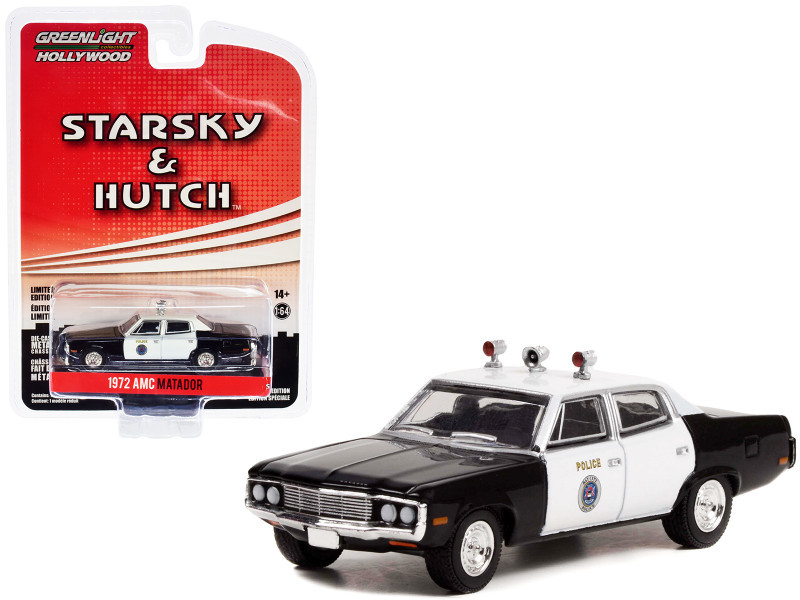 1972 AMC Matador Police Black and White "Bay City Police Department ...