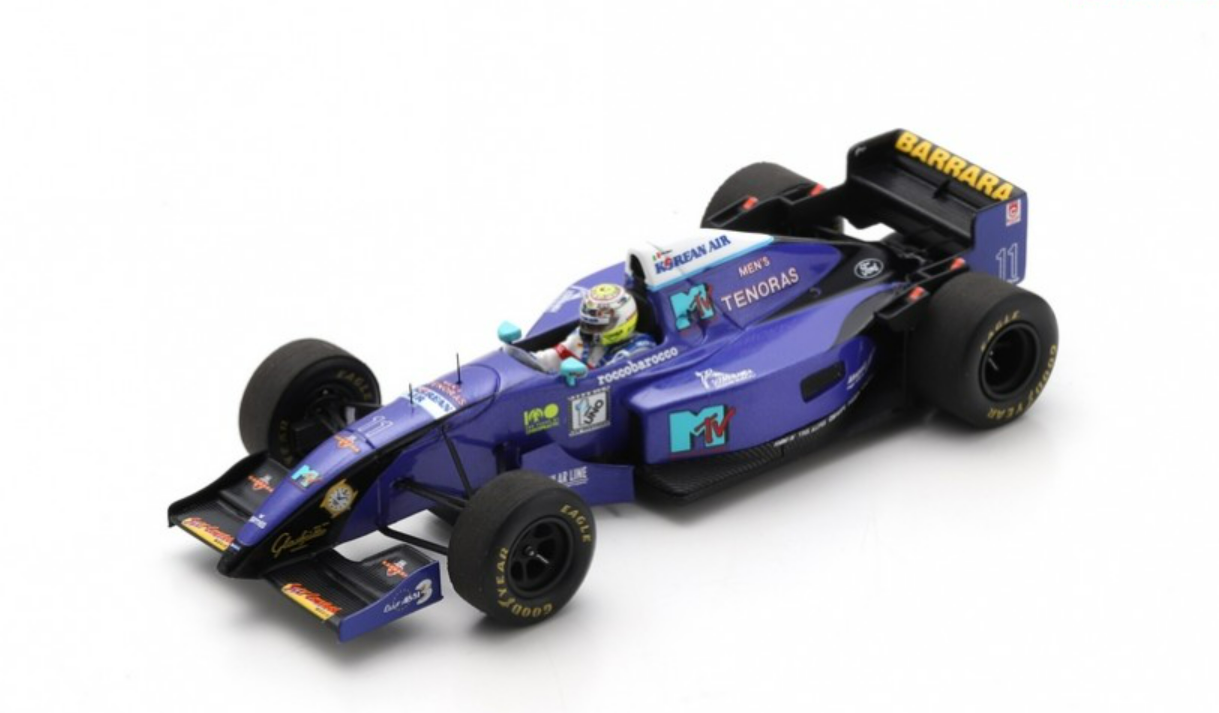 1/43 Spark 1995 Domenico Schiattarella Simtek S951 #11 Monaco GP ...