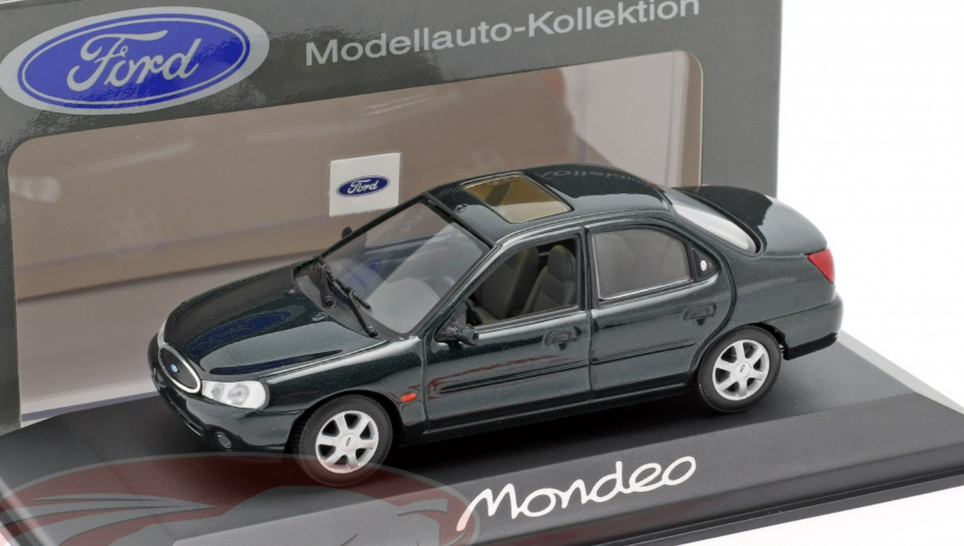 1/43 Minichamps 1996 Ford Mondeo Limousine (Dark Green Metallic) Car ...