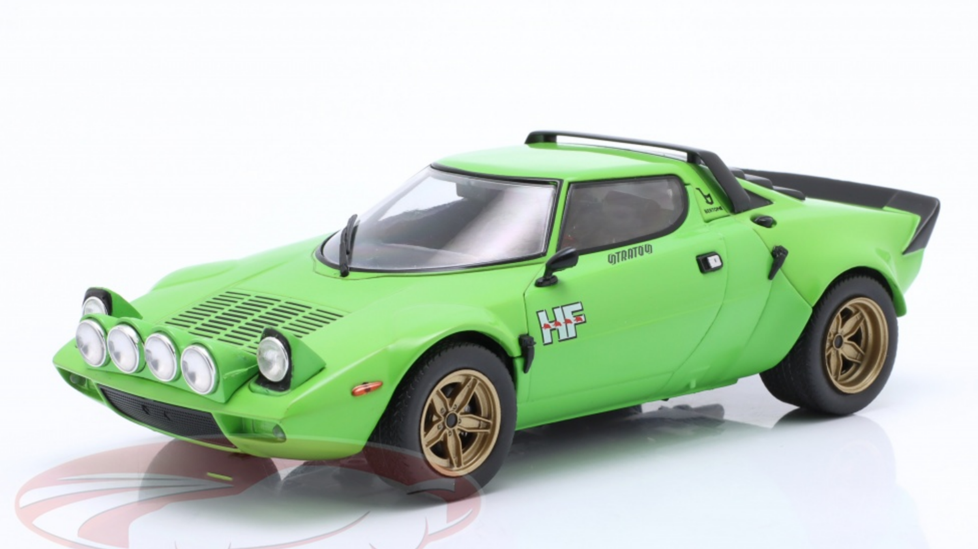 1/24 WhiteBox 1975 Lancia Stratos HF (Light Green) Car Model - LIVECARMODEL.com