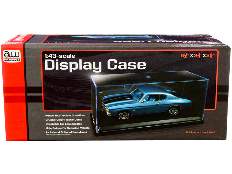 Acrylic Display Show Case with Black Plastic Base and 4 Display ...