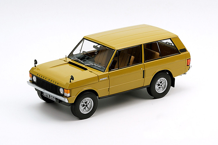 1/18 Almost Real 1970 Land Rover Range Rover (Yellow) Diecast Car Model ...