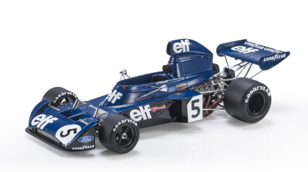 1/18 GP Replicas Jackie Stewart Tyrrell 006 #5 formula 1 World Champion ...