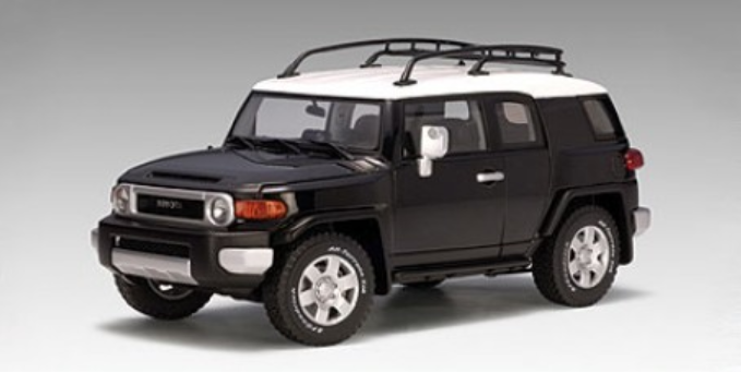 1/18 AUTOart Toyota FJ Cruiser (Black) Diecast Car Model 78856 ...