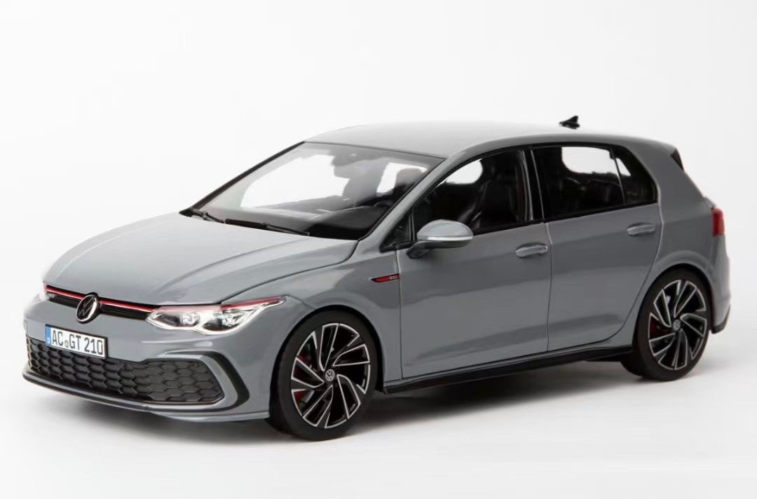 1/18 Norev 2021 Volkswagen VW Golf GTI VIII (Grey) Diecast Car Model ...