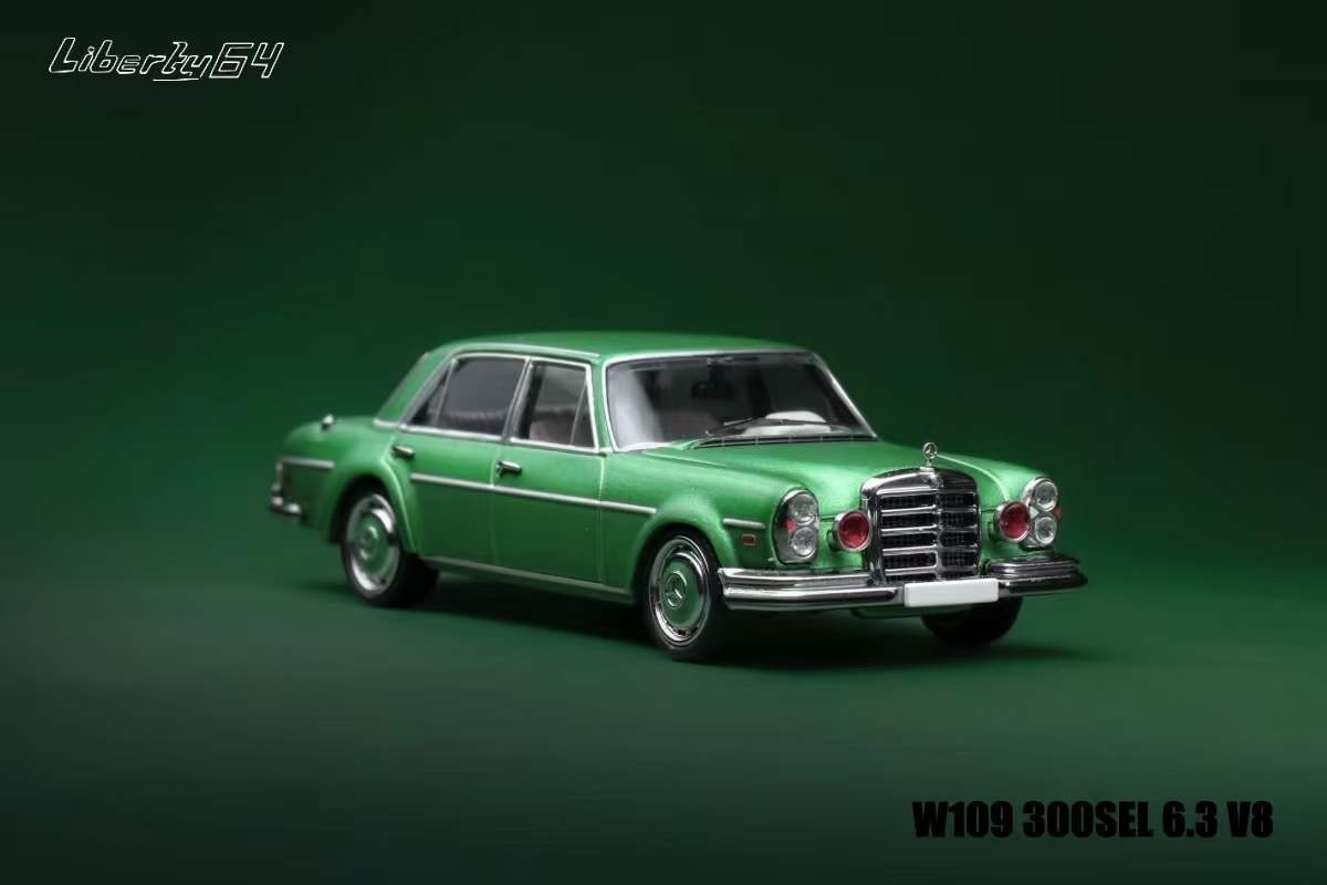 1/64 Liberty64 Mercedes-Benz W109 300 SEL 6.3 V8 (Green) Diecast Car ...