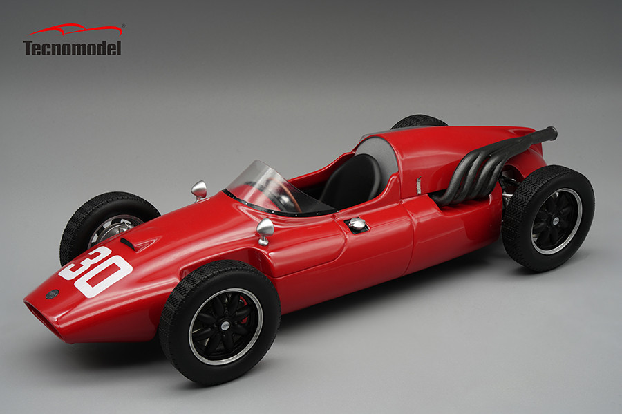 1/18 Tecnomodel Cooper-Ferrari T51 1960 French GP Gino Munaron Car ...