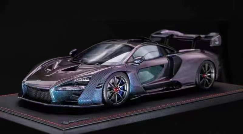 1/18 GL Model McLaren Senna (Purple) Car Model Limited 50 Pieces ...