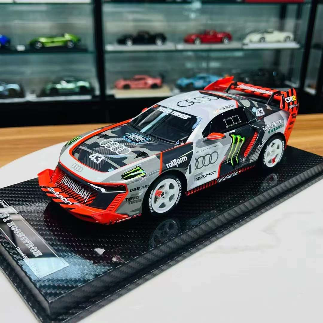 1/18 VIP Scale Model Audi S1 Hoonitron Ken Block Car Model ...