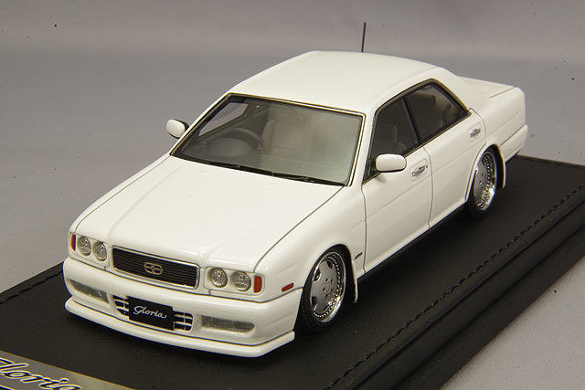 1/43 IG Ignition Model Nissan Gloria (Y32) Gran Turismo Ultima (White ...