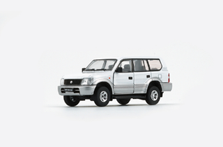 1/64 BM Creations Toyota Land Cruiser Prado LC95 -White - LIVECARMODEL.com