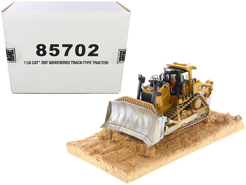 CAT Caterpillar D9T Weathered Track-Type Tractor with Operator ...