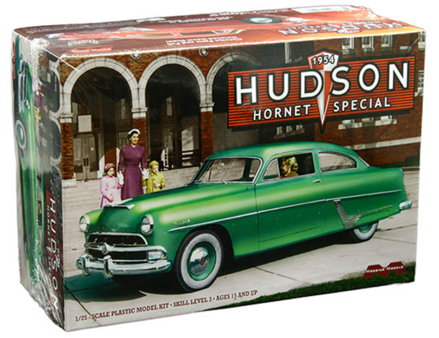 1/25 Moebius Models 1954 Hudson Hornet Special Model Kit - LIVECARMODEL.com