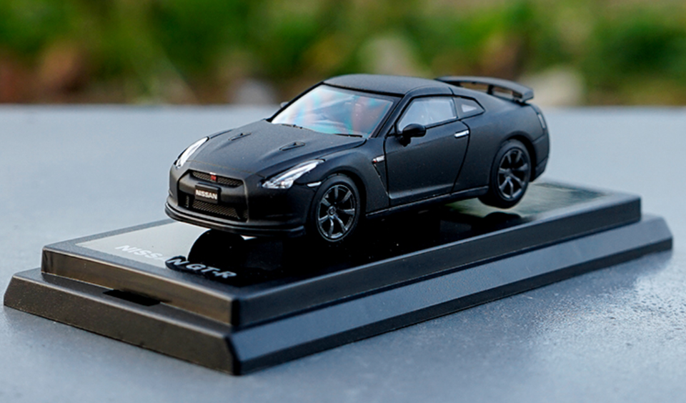 1/64 Dealer Edition Nissan GT-R GTR (Matte Black) Diecast Car Model ...